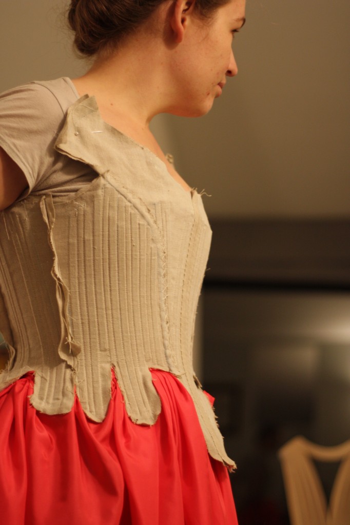 Ninon's dress: boning the bodice - The Dreamstress
