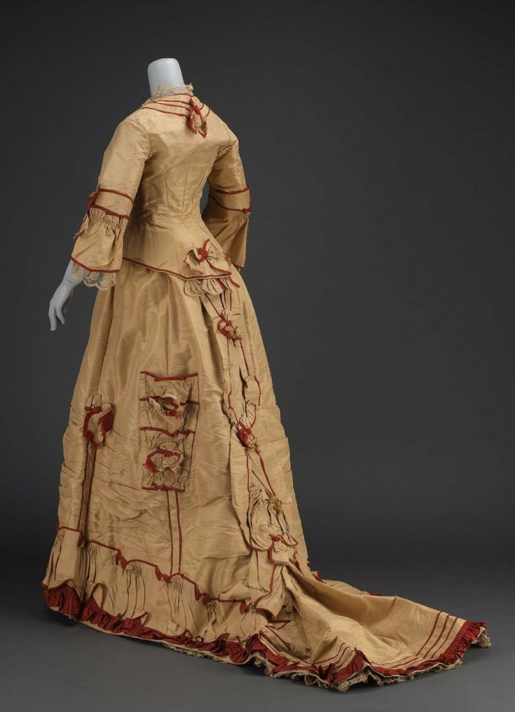 Rate the dress: tan and red in 1875 - The Dreamstress