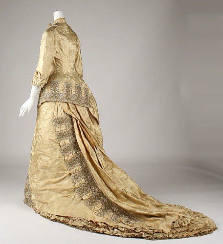 Rate the dress: Gold and glitter in the 1870s - The Dreamstress