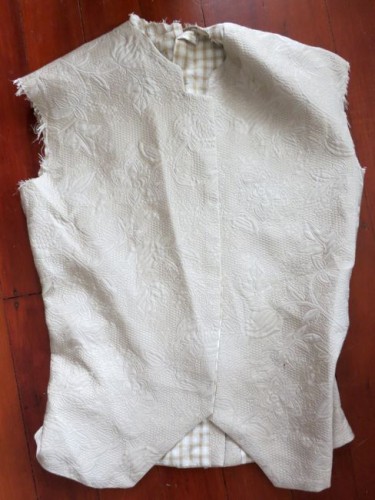 An 18th century man-bodice (aka a waistcoat) - The Dreamstress