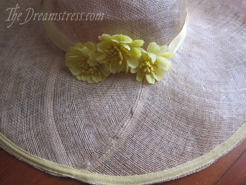 A ca. 1920 sinamay sunhat (and what is sinamay) - The Dreamstress