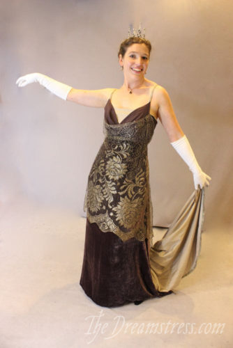 My CoCo evening dress 2016: A 'Cobweb' evening gown of 1914-15 - The ...