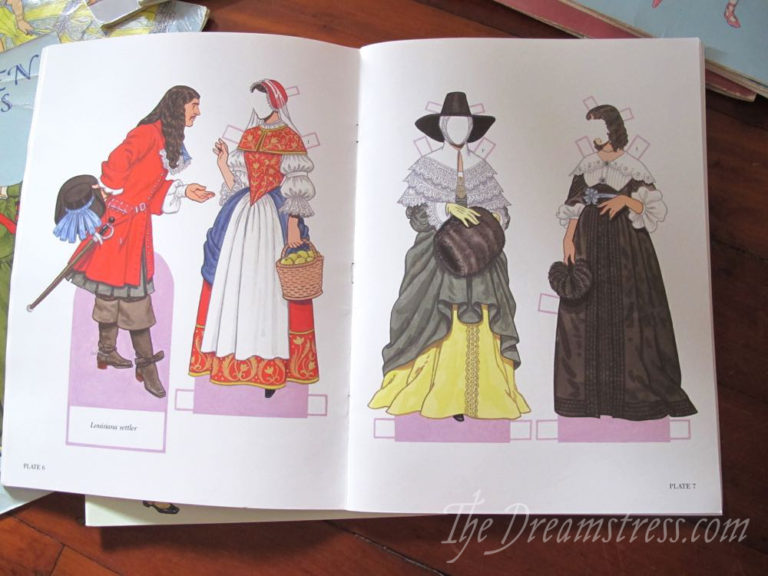 A little bit of nostalgia: paper dolls - The Dreamstress