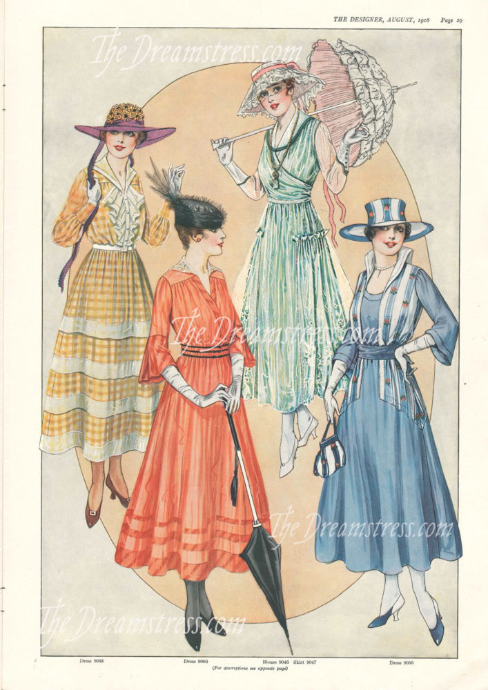 Building Your Own 1910s & WWI Wardrobe: Dresses, Coats & Jackets - The ...