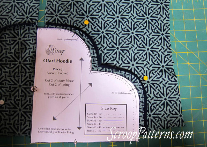 The Otari Hoodie Sew-Along #5: View B Pockets - The Dreamstress
