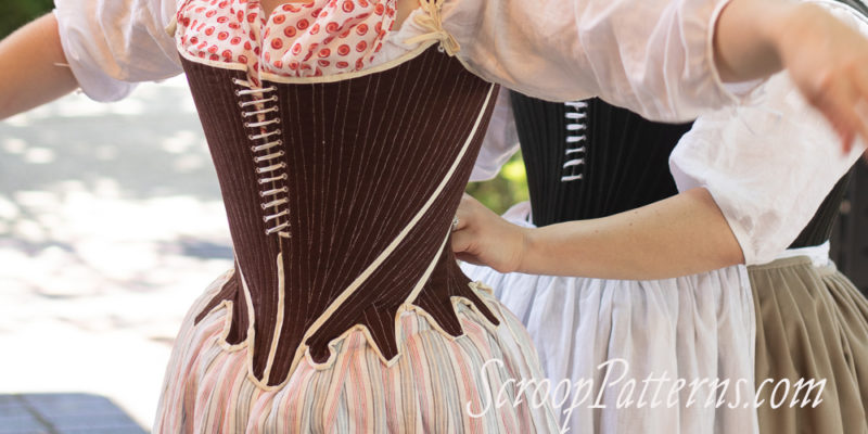 Introducing the 1780s Augusta Stays pattern! - The Dreamstress