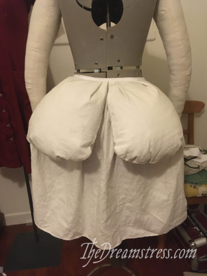 A late 18th c bum rump - The Dreamstress