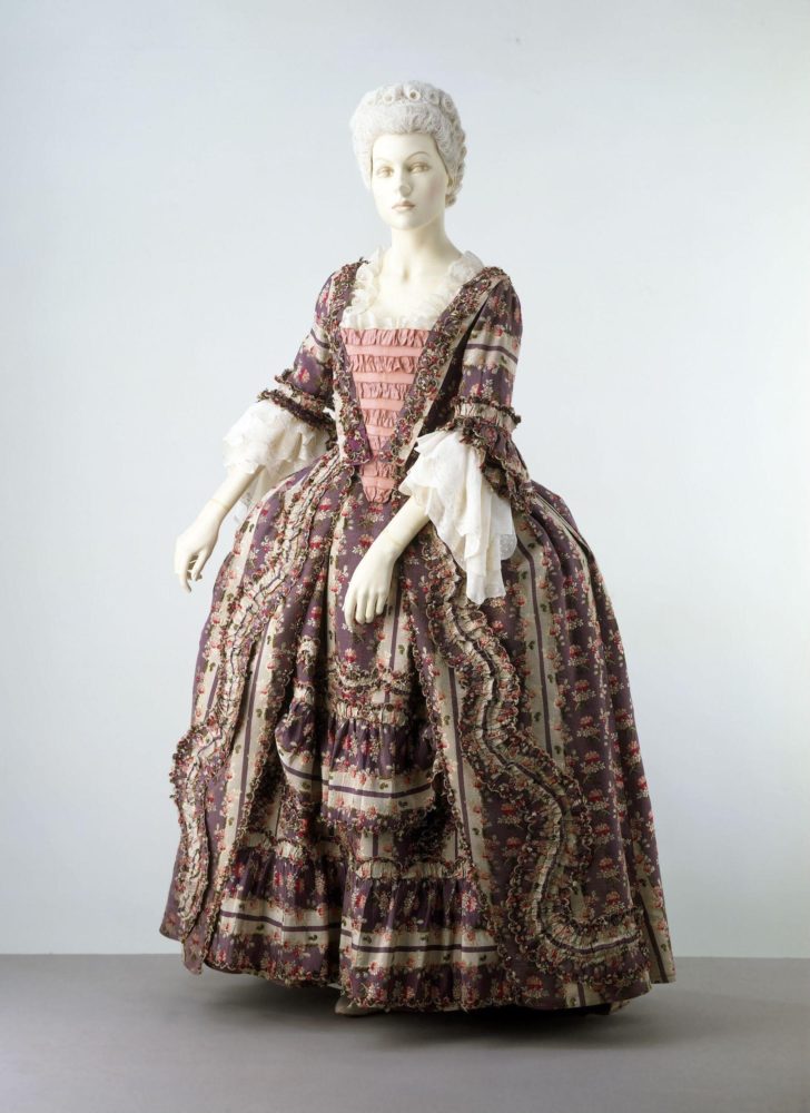 Horizontal or vertical? Striped sleeves on 1770s-1790s gowns & jackets ...