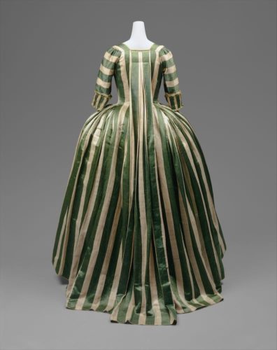 Horizontal or vertical? Striped sleeves on 1770s-1790s gowns & jackets ...